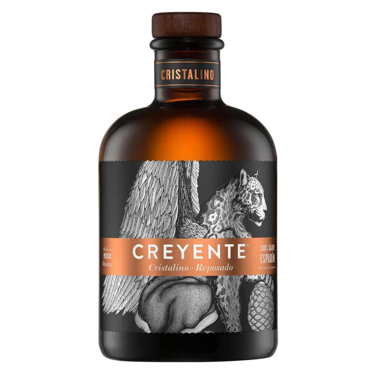 Pack de 4 Mezcal Creyente Cristalino Reposado 700 ml — Mutio Store