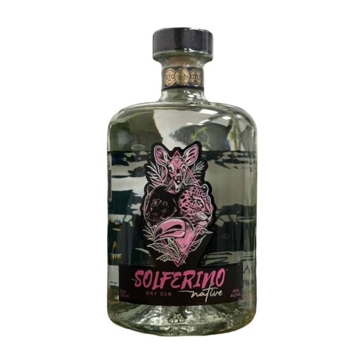 Paquete de 3 Ginebra Solferino Native Dry 750 ml — Mutio Store