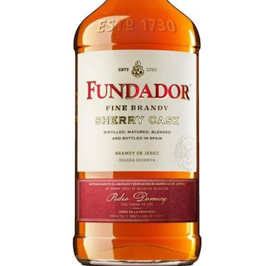 Paquete de 3 Brandy Fundador Sherry Cask 700 ml — Mutio Store