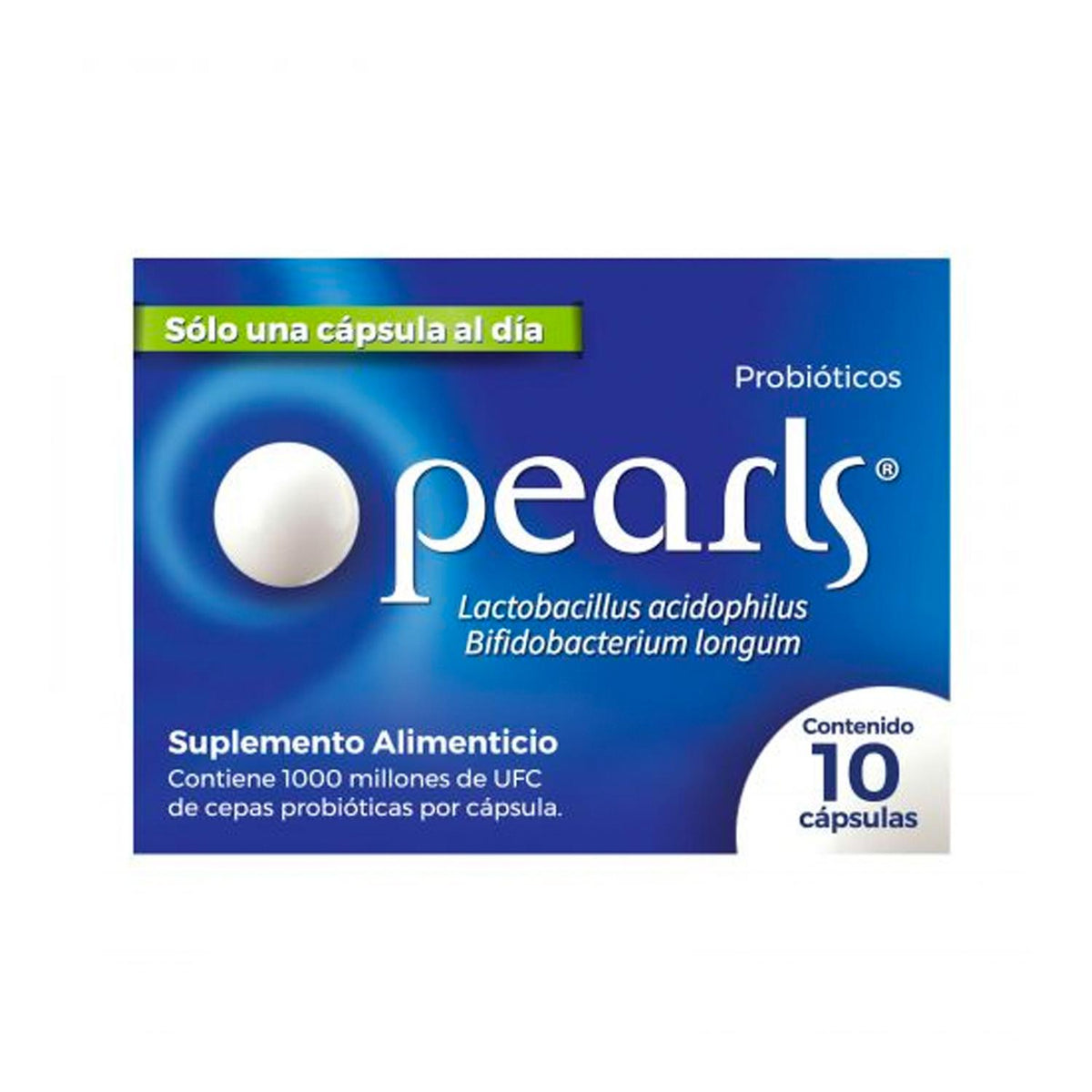 Suplemento Alimenticio Pearls Probióticos 10 Cápsulas — Mutio Store