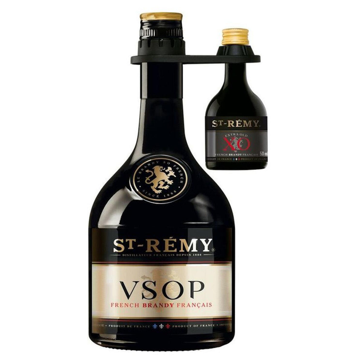 Paquete de 3 Brandy St-Remy VSOP 700ml C/X.O 50 ml — Mutio Store